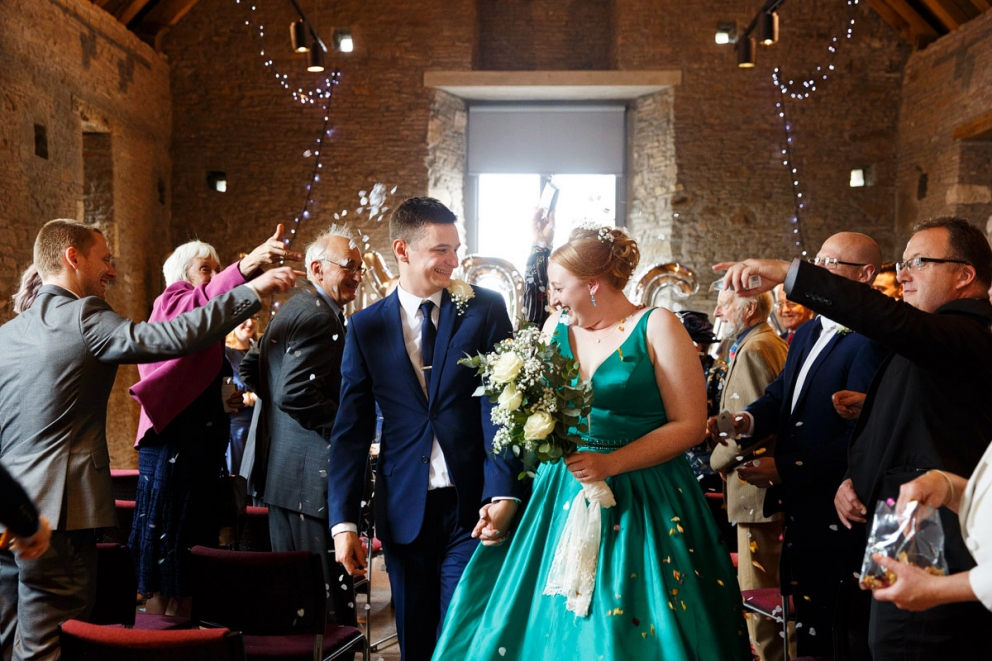Nailsea Tithe Barn Wedding Photos - Catriona and Lloyd - Caroline ...
